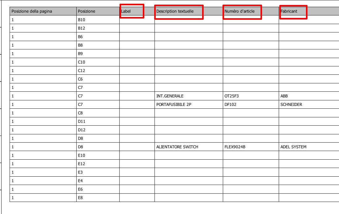 Table translation (Page 1) — EN : Help, suggestions, discussions ...