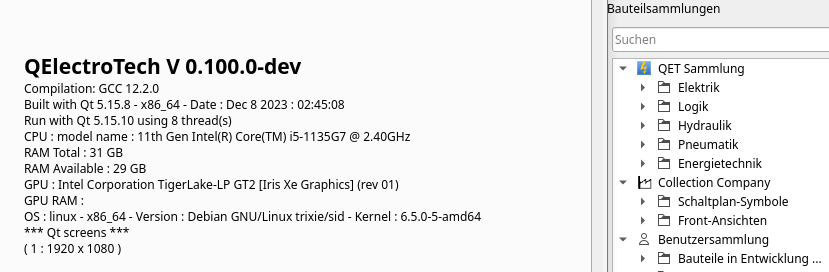 Second User-Collection (Page 1) — Code — QElectroTech