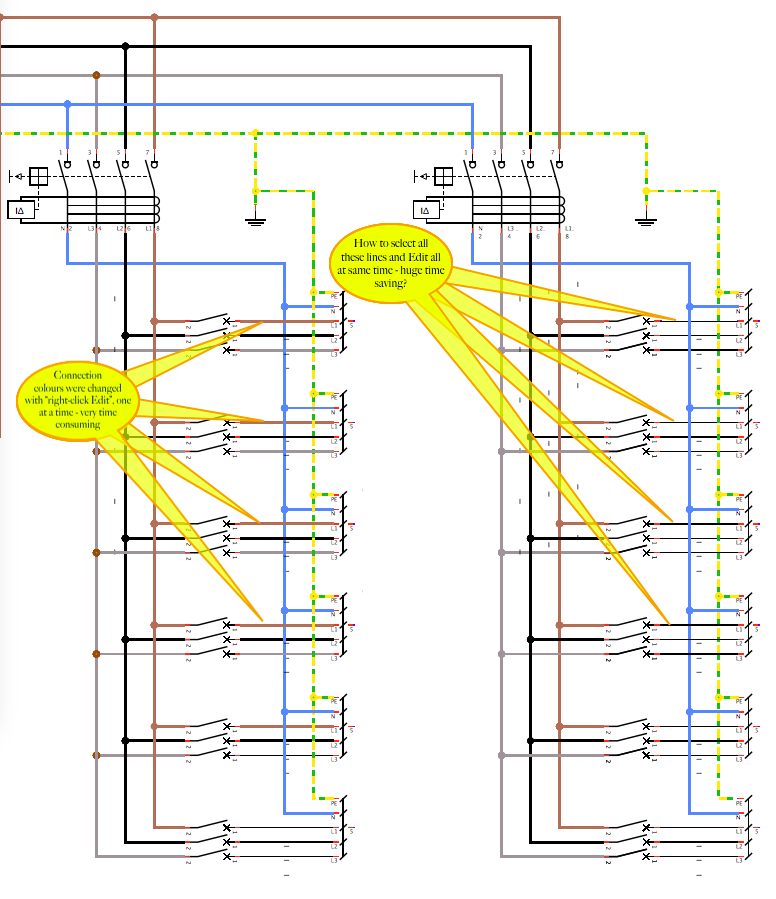Multiple connectors Editing (Page 1) — EN : Help, suggestions ...